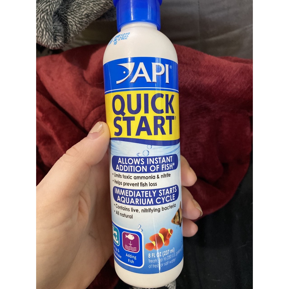 VI SINH API QUICK START GIÚP NHANH CHÓNG THẢ CÁ SAU KHI SETUP BỂ CÁ | Shopee Việt Nam