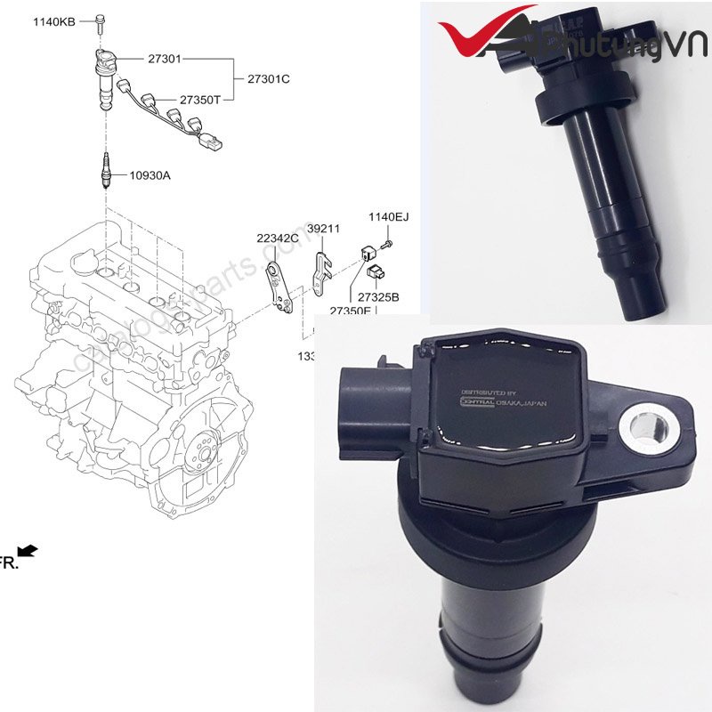 Mobin Kia CARENS,Mô bin đánh lửa Kia CARENS 273002B010 -Hàng chính hãng ...
