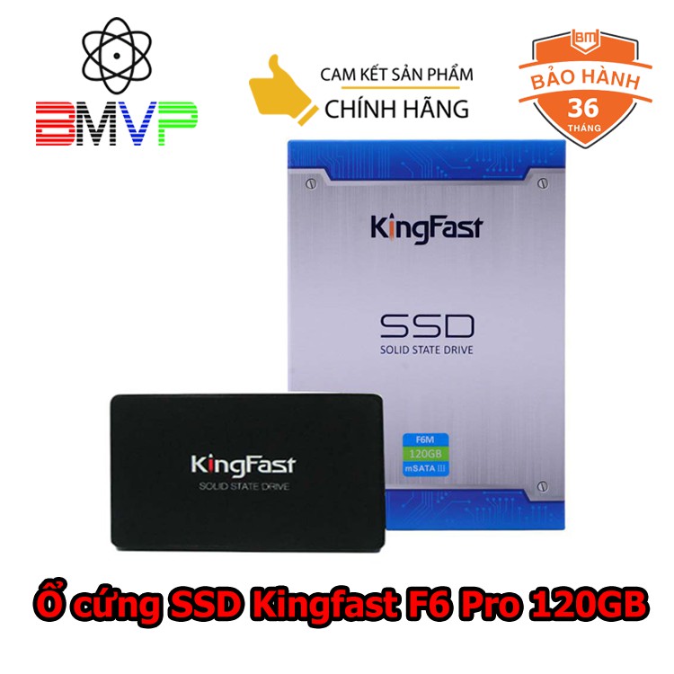Ổ cứng SSD Kingfast F6 Pro 120GB 2.5 inch SATA3 (Đọc 550MB/s - Ghi ...