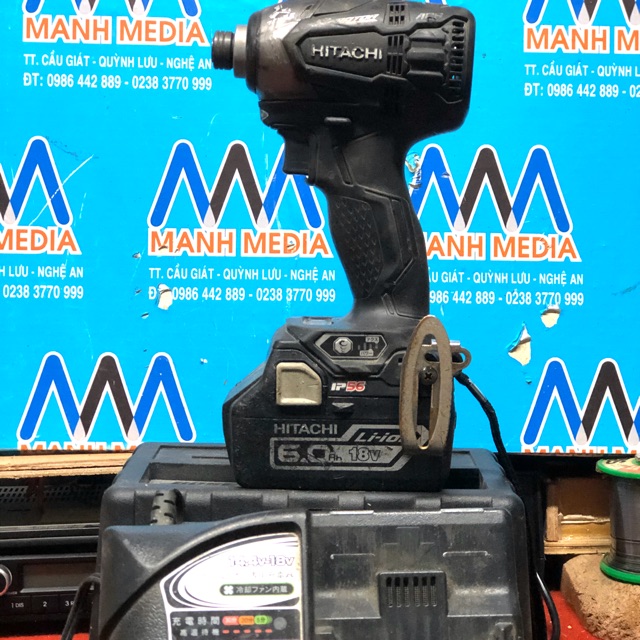 Khoan pin Hitachi 18v DDL2 3 búa không chổi than | Shopee Việt Nam