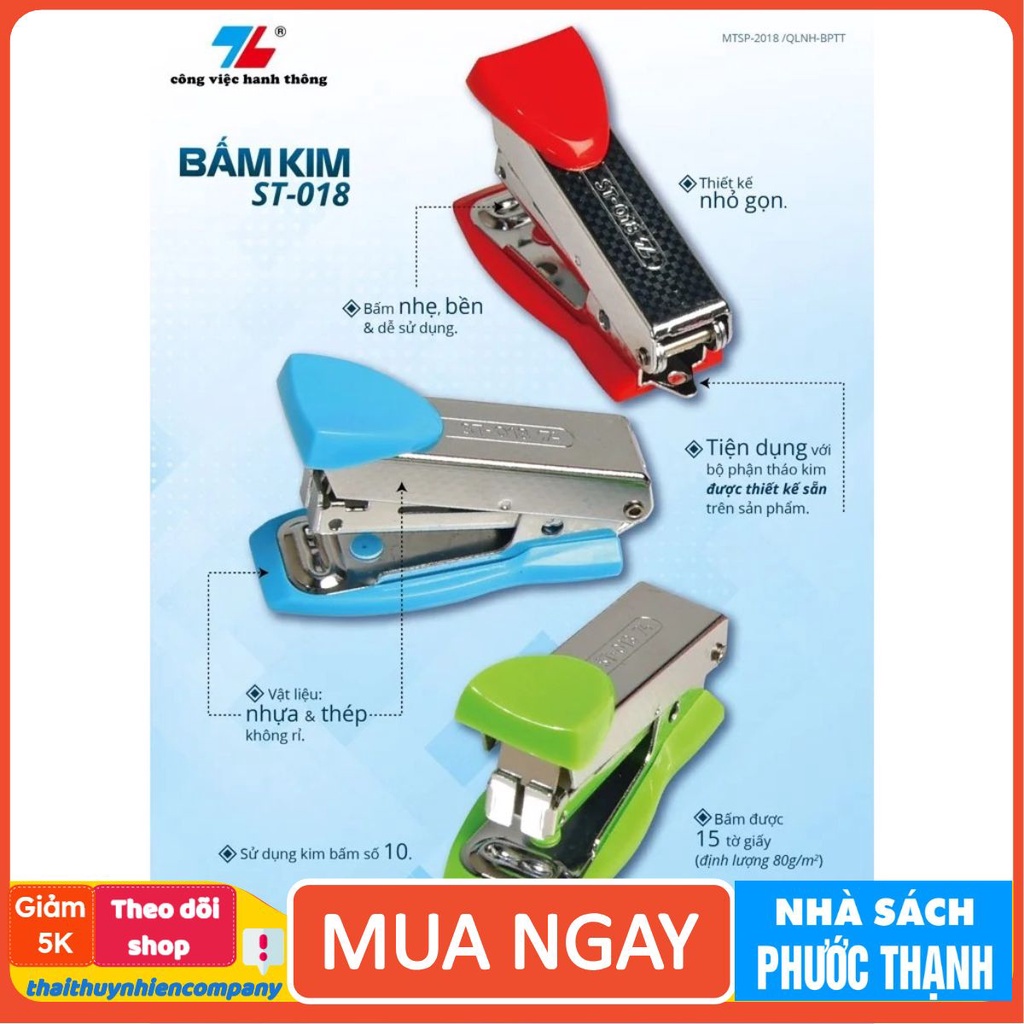 Bấm kim số 10 ST-018 TL Thiên Long ( 1 cái ) | Shopee Việt Nam