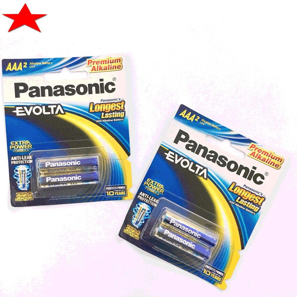 Pin AA/AAA Panasonic Evolta LR03EG-2B chính hãng | Shopee Việt Nam
