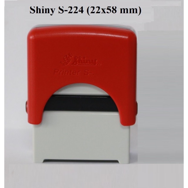 Dấu tên công ty 2-3-4 dòng Shiny S224 | Shopee Việt Nam