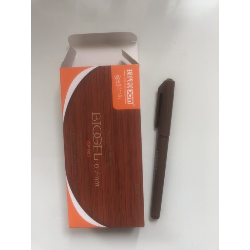Combo 3 Bút ký BIOGEL 0.7 Vân gỗ GP983 | Shopee Việt Nam