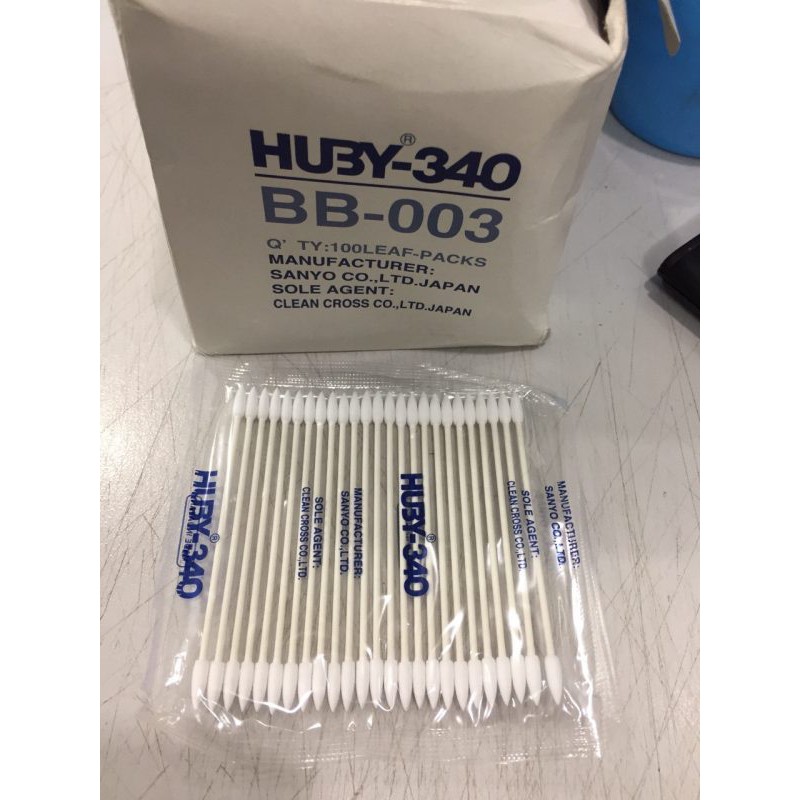 Tăm bông phòng sạch HUBY-340 BB-003 (25 Cái/Túi) | Shopee Việt Nam