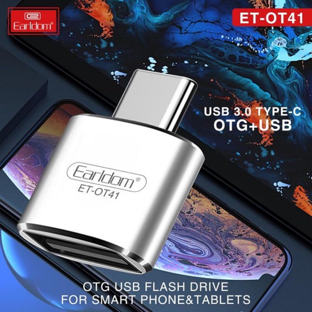 Jack Chuyển Đổi Chân TypeC Sang Cổng USB Earldom OT41 | Shopee Việt Nam