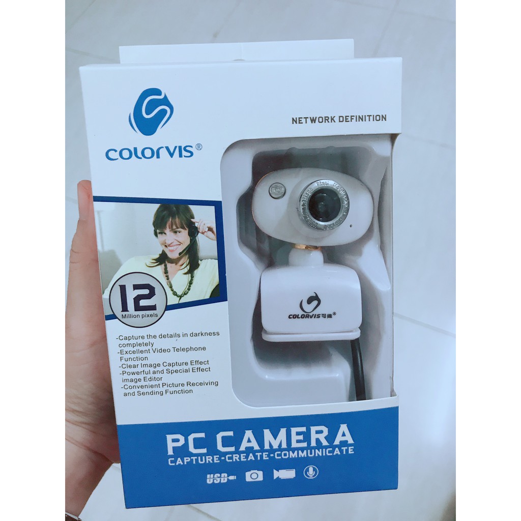 Webcam có micro Colorvis ND80 - HÀNG CHÍNH HÃNG | Shopee Việt Nam