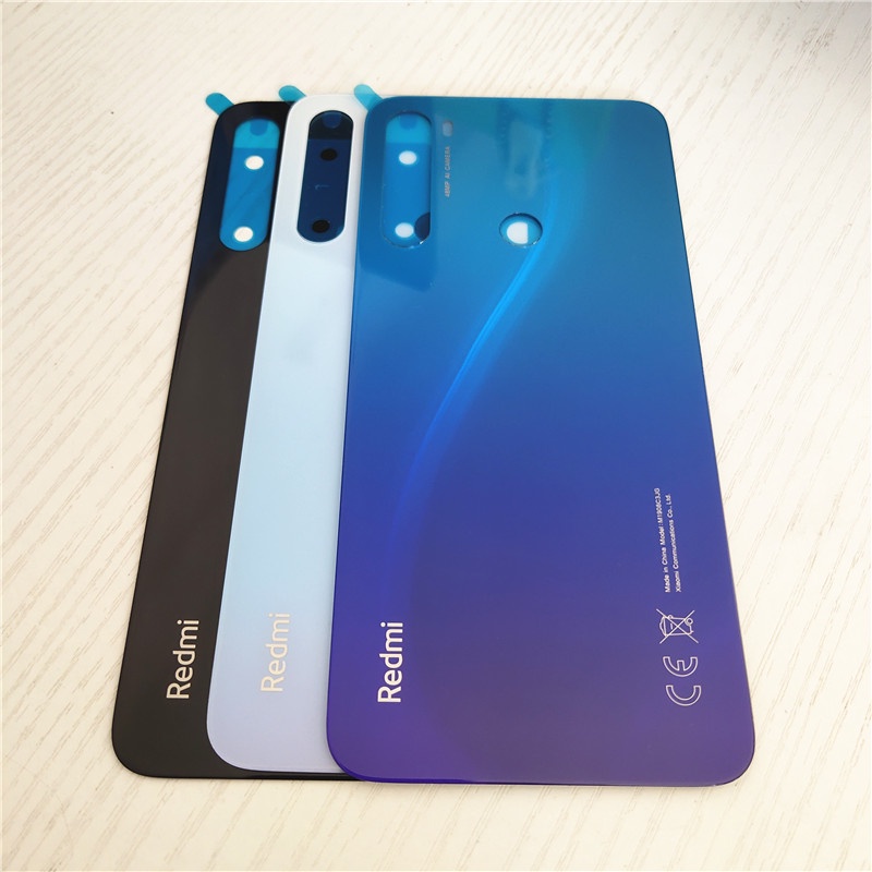Dành Cho Xiaomi Redmi Note 8 Note8 Ốp điện thoại Pin Cửa Kính Phía Sau Vỏ Có Logo CE | Shopee ...