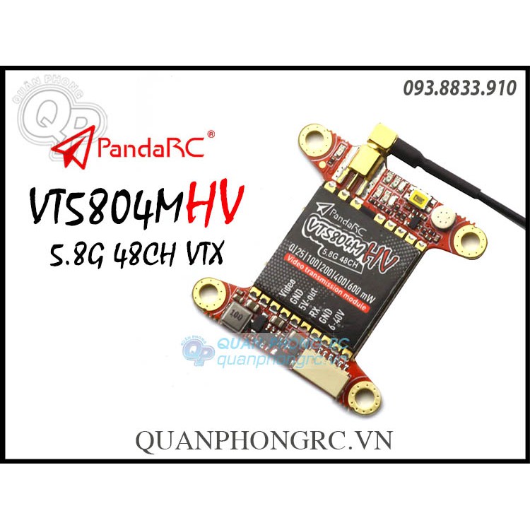 Bộ phát PandaRC VT5804M HV 5.8G chỉnh kênh | Shopee Việt Nam