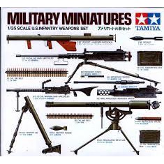 MÔ HÌNH BỘ HỎA LỰC QUÂN SỰ (CỠ NHỎ) CỦA MỸ 1/35 SCALE U.S. INFANTRY ...