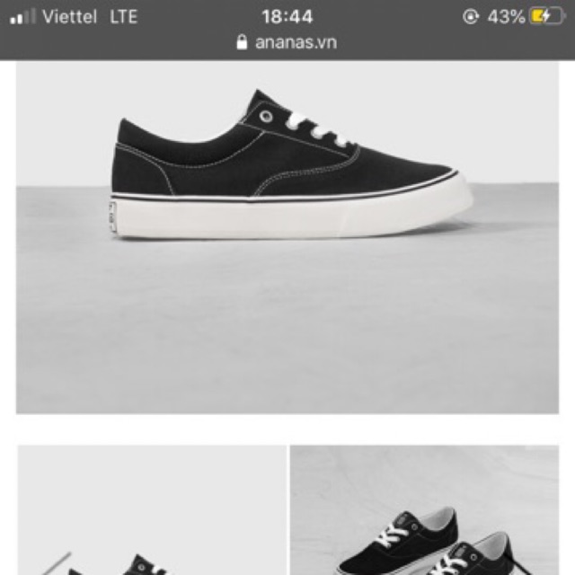 Pass / Thanh lí giày Ananas basas brand Việt Nam | Shopee Việt Nam