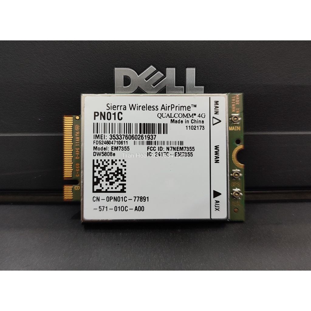 card WWAN cho laptop Dell Precision, Dell Latitude Core i thế hệ 5,6,7 ...
