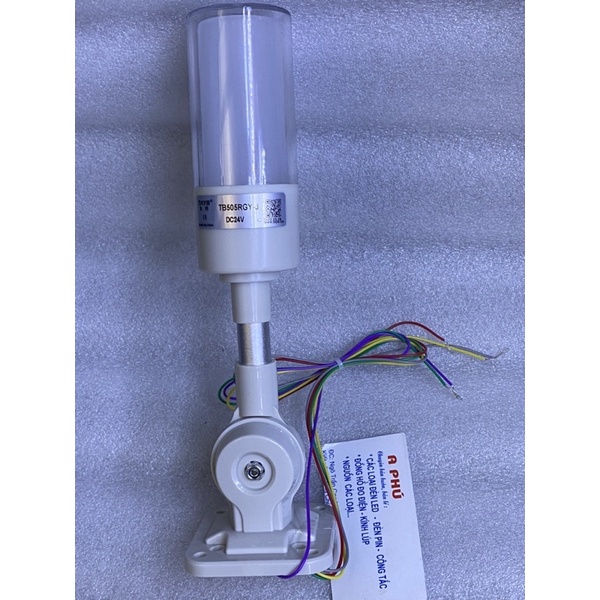 Đèn cảnh báo 3 màu có còi PT-505 RGY 24v | Shopee Việt Nam