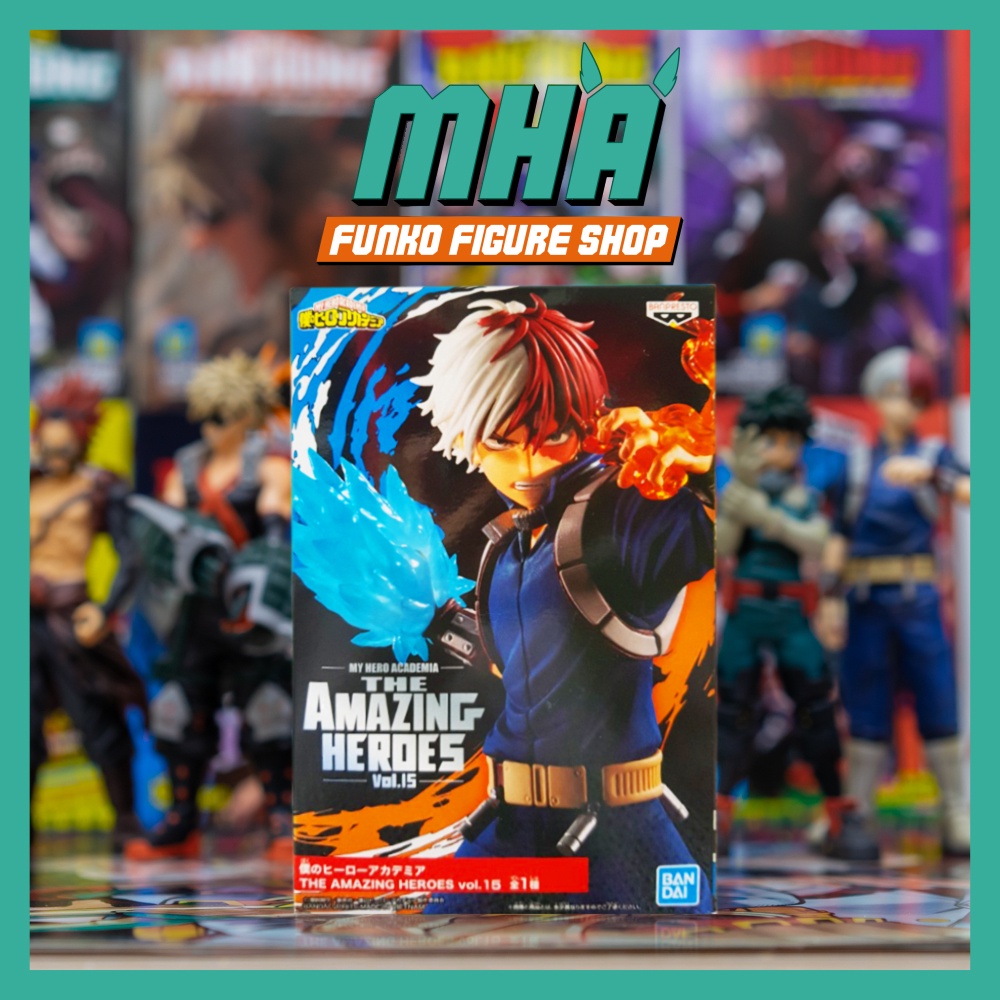 Chính Hãng My Hero Academia The Amazing Heroes Vol. 15 Mô Hình Shoto ...