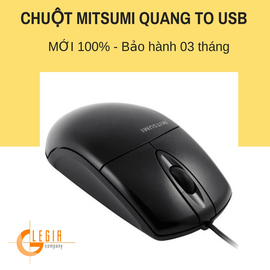 Chuột Dây Mitsumi Quang To USB | Shopee Việt Nam