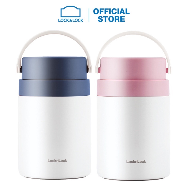 [LOCK&LOCK] BỘ HỘP CƠM GIỮ NHIỆT KÈM MUỖNG HANDLE FOOD JAR 700ML ...
