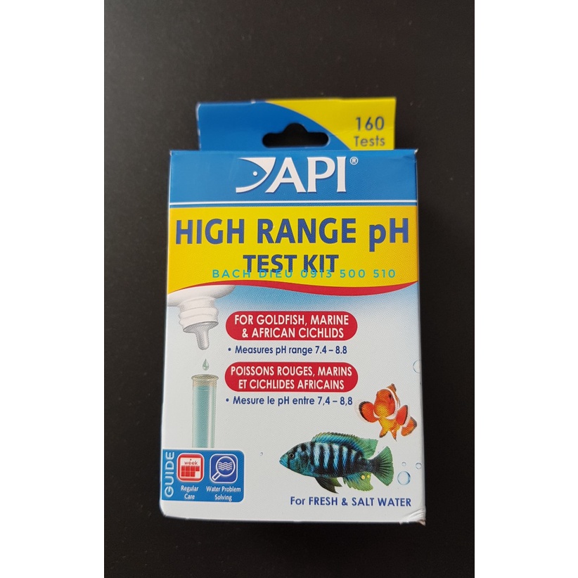 API PH HIGH RANGE TEST KIT - BỘ ĐO PH CHÍNH XÁC CAO | Shopee Việt Nam