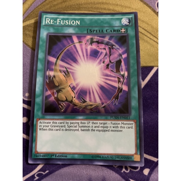 tên thẻ bài yugioh: Re-Fusion | Shopee Việt Nam
