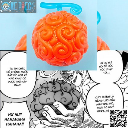 Trái Cây Ác Quỷ Devil Fruit Mera no Mi Ace Anime One Piece 1967 ...