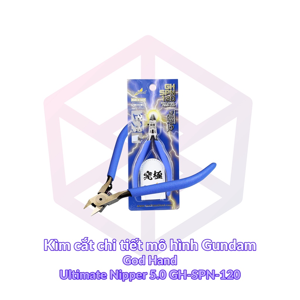 Dụng cụ tool kìm cắt chi tiết mô hình Gundam God Hand Ultimate Nipper 5.0 GH-SPN-120 [TAM ...