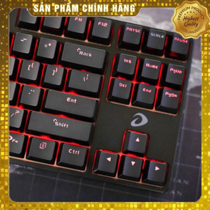 Bàn phím cơ TKL DareU EK87 - 87 cap, Red/ Brown/ Blue Switch, CHÍNH ...