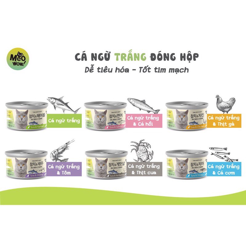 PATE MÈO MEO WOW 80g | Shopee Việt Nam