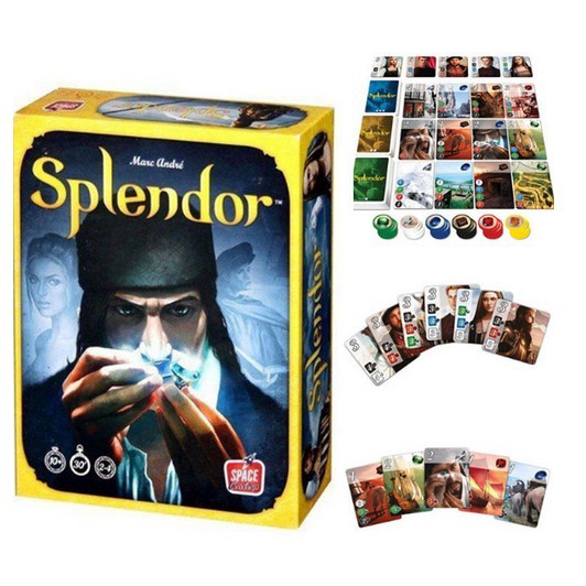 TRÒ CHƠI BOARD GAME - SPLENDOR CHIP NHỰA - PHIÊN BẢN ANH | Shopee Việt Nam