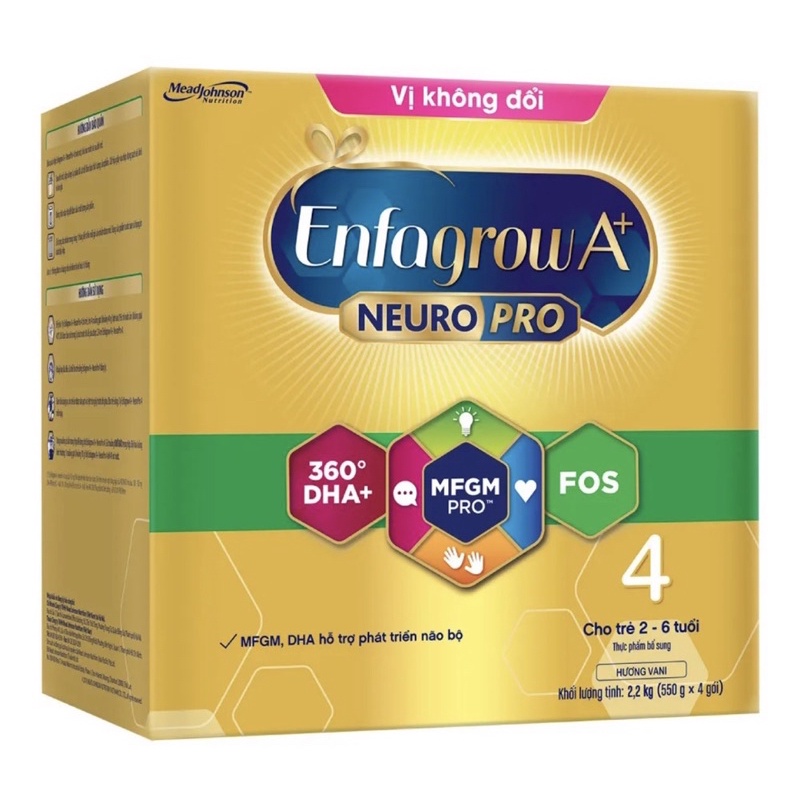 Sữa bột Enfagrow A+ Neuro Pro 4 giấy 2kg2. | Shopee Việt Nam