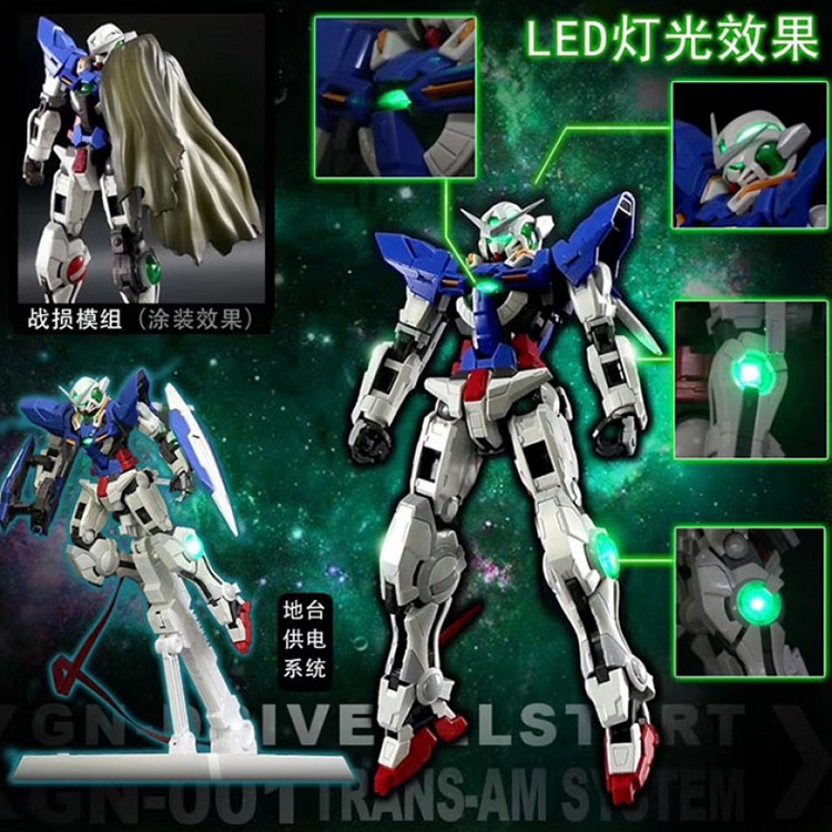 Mô hình lắp ráp MG Exia 4 in 1 HS Hobby Star có LED | Shopee Việt Nam