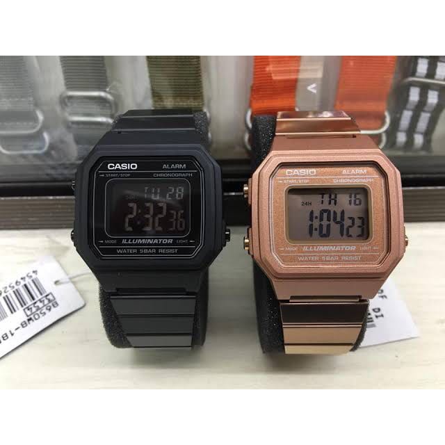 Đồng hồ Nam Chính Hãng - Casio B650 - Black & Rose Gold | Shopee Việt Nam