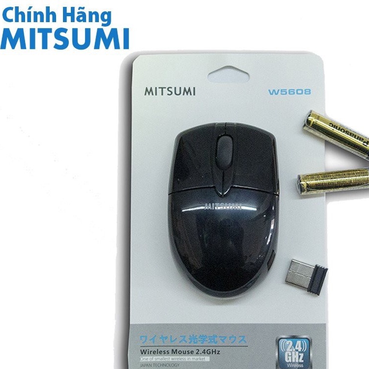 Chuột ko dây Mitsumi W5608 (Không dây – Kết nối USB) - Hàng chính hãng ...