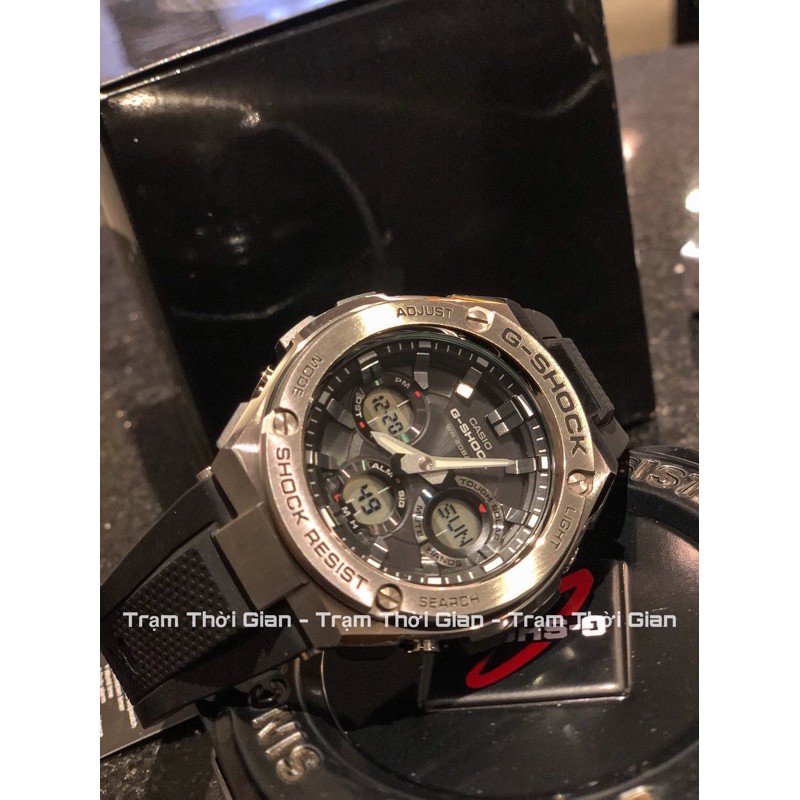 Đồng hồ nam Casio G-shock GST-S110-1A - Kích thước vỏ : 59,1×52,4×16 ...