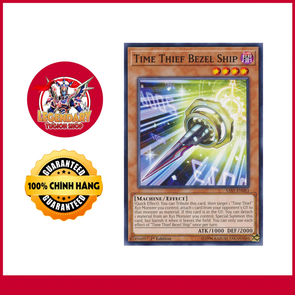 [Thẻ Bài Yugioh Chính Hãng] Time Thief Bezel Ship | Shopee Việt Nam