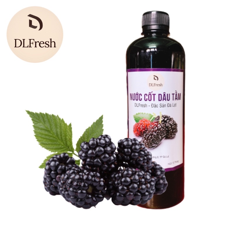 Nước cốt dâu tằm lên men DLFresh Nước trái cây lên men 500ml | Shopee ...