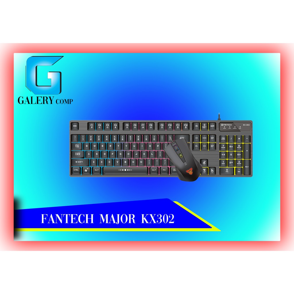 Chuột Gaming Fantech Major Kx302 | Shopee Việt Nam