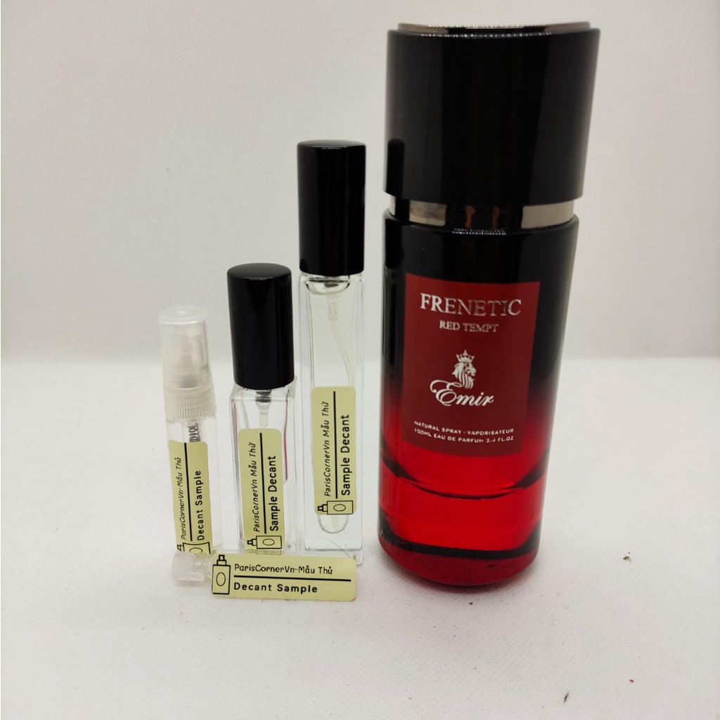MẪU THỬ MINI 2ML-10ML-EMIR FRENETIC RED TEMPT EDP NƯỚC HOA PARIS CORNER ...