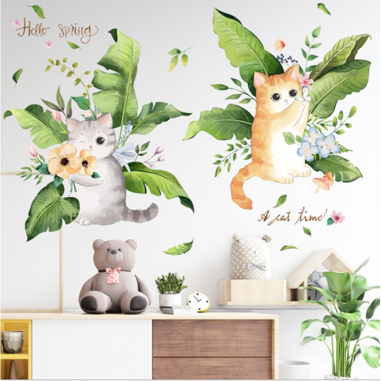 Decal dán tường trang trí-Tổng hợp decal dán tường trang trí phong cách ...
