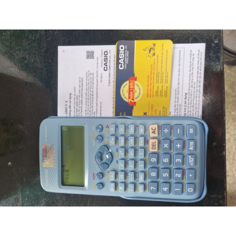 Máy tính Casio FX 580VNX Chính hãng Bitex( Bảo hành 7 năm) | Shopee Việt Nam