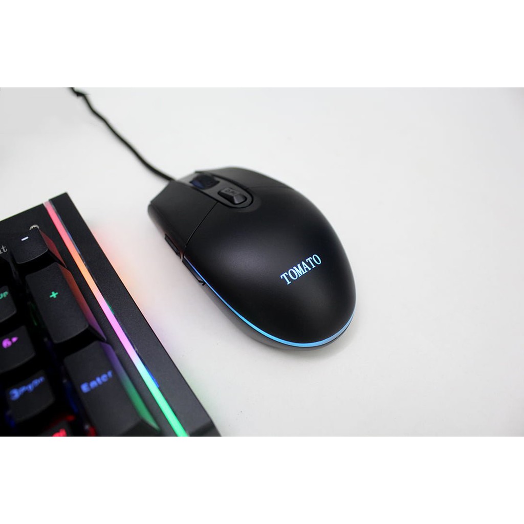 Chuột máy tính TOMATO G201 đèn led 7 màu,chuột máy tính có dây VDS SHOP ...