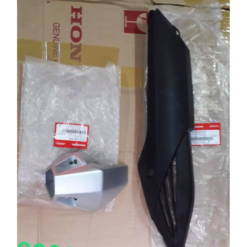 ỐP PÔ ĐEN (PASPO ĐEN) VÀ CHỤP ĐUÔI PÔ BẠC WINNER V1 ZIN HÃNG | Shopee ...