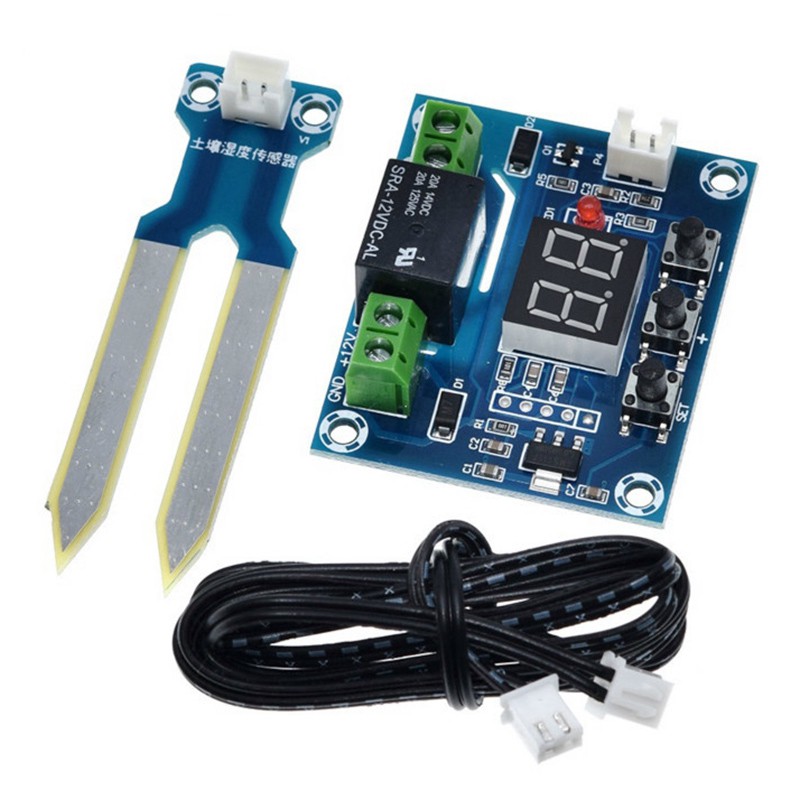 Bảng Mạch Cảm Biến Điều Khiển Độ Ẩm Đất XH-M214 DV 12V 10A | Shopee Việt Nam