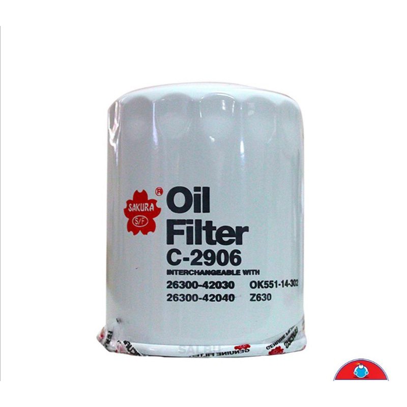 C-2906 Lọc dầu động cơ Huyndai Solati, Starex, Huyndai 1 tấn, KIA 1,4 ...