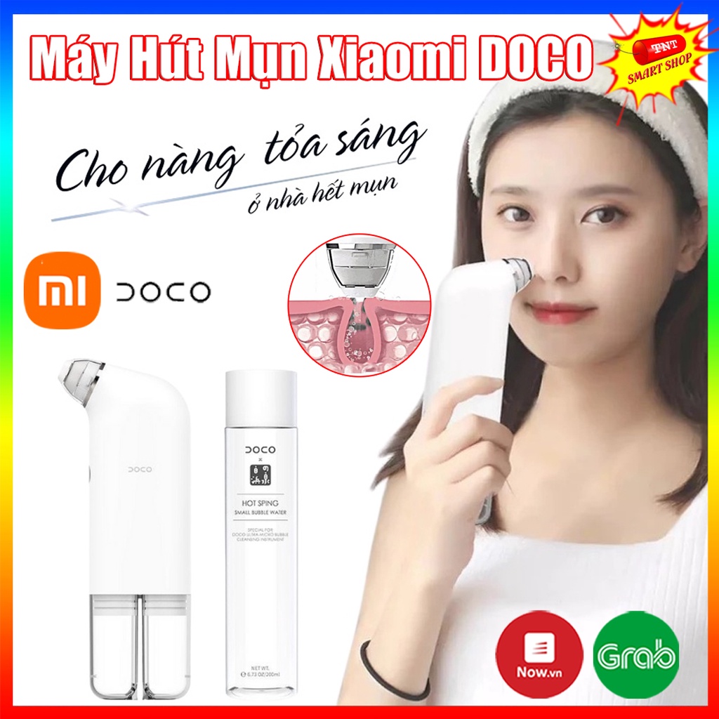 Máy Hút Mụn Xiaomi DOCO Đa Năng Thế Hệ Mới – Máy Hút Cầm Tay Hút Mụn Đầu Đen, Mụn Cám, Rửa Mặt ...