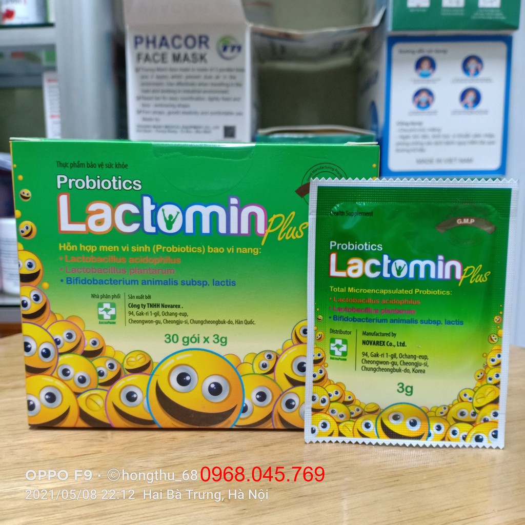Men vi sinh Probiotics Lactomin Plus hộp 30 gói | Shopee Việt Nam