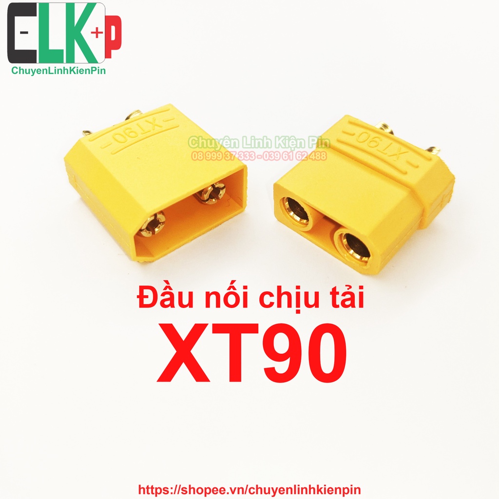 Jack cắm XT90 ( loại thường ) - Phích nối nguồn điện cho thiết bị điện công suất lớn ( CLKP ...
