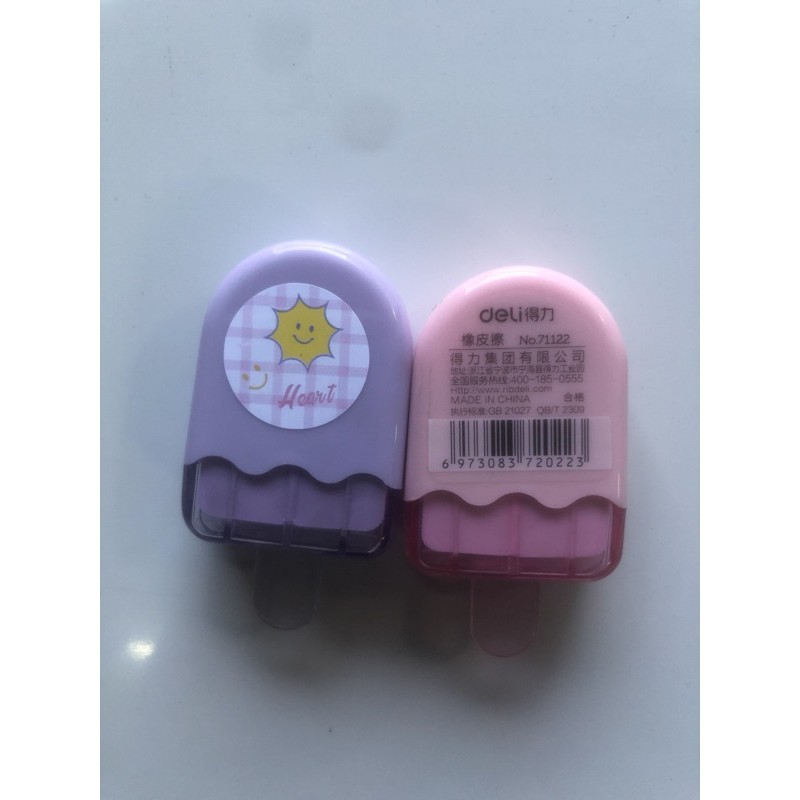 Tẩy hình que kem Deli 71122 | Shopee Việt Nam