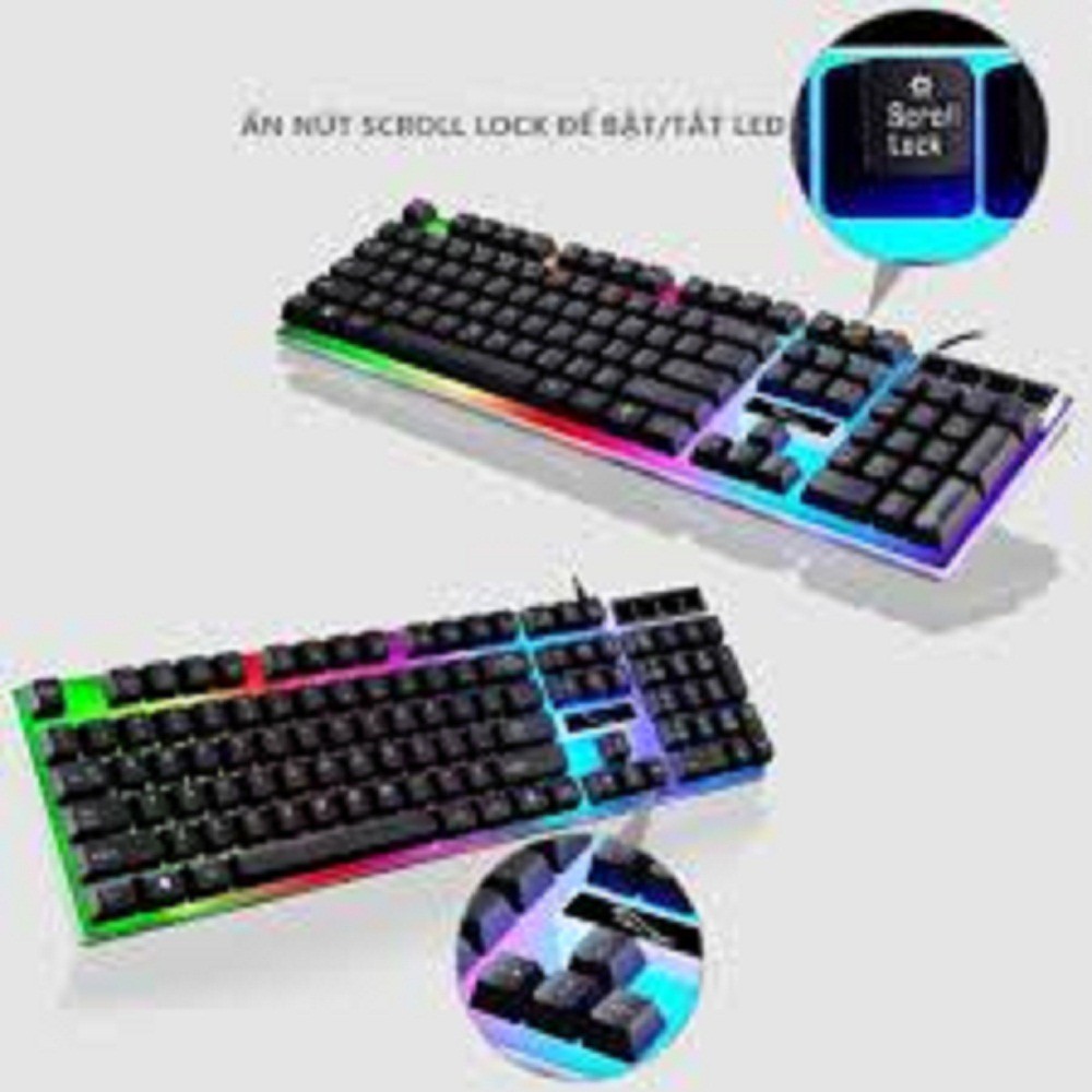 Bàn phím LED giả cơ G21 | Shopee Việt Nam