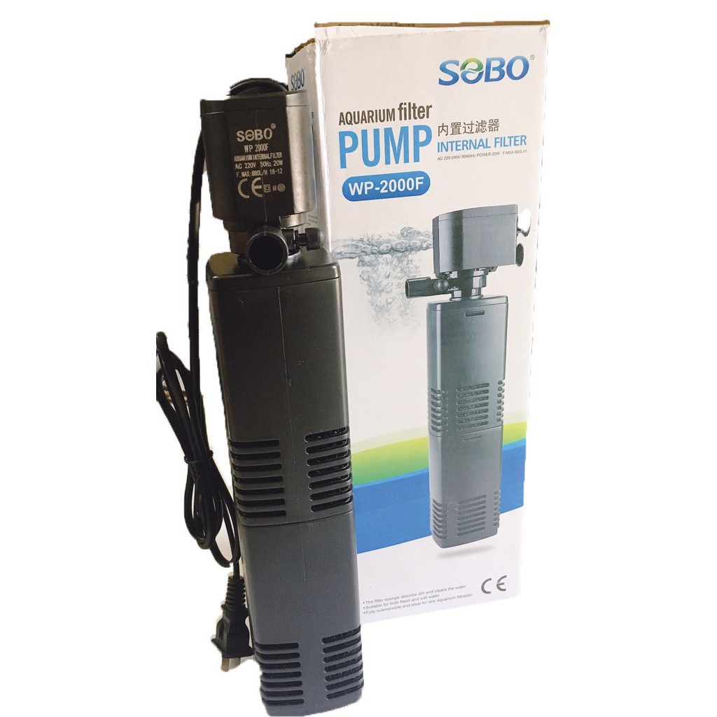 Máy Lọc Chìm Hồ Cá Cảnh SOBO WP 1000f, WP 2000f, WP 3000f | Shopee Việt Nam