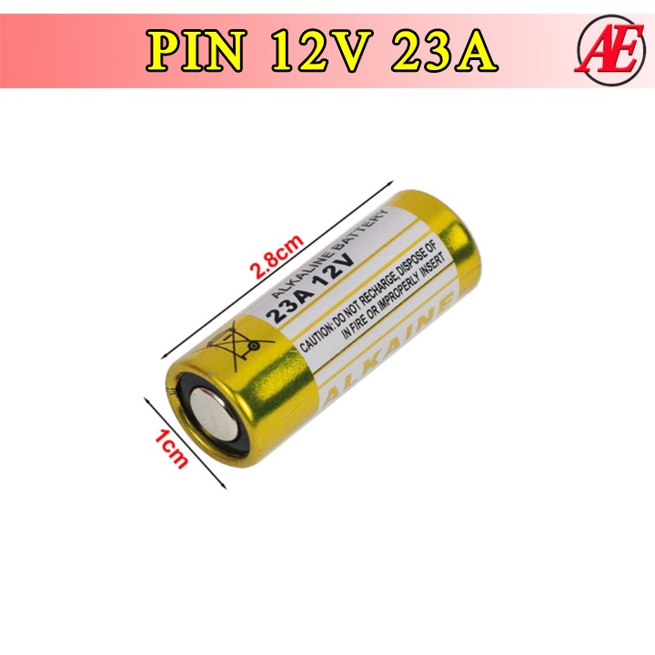 Pin 12V 23A, Pin Điều Khiển, Pin Điều Khiển Cửa Cuốn | Shopee Việt Nam