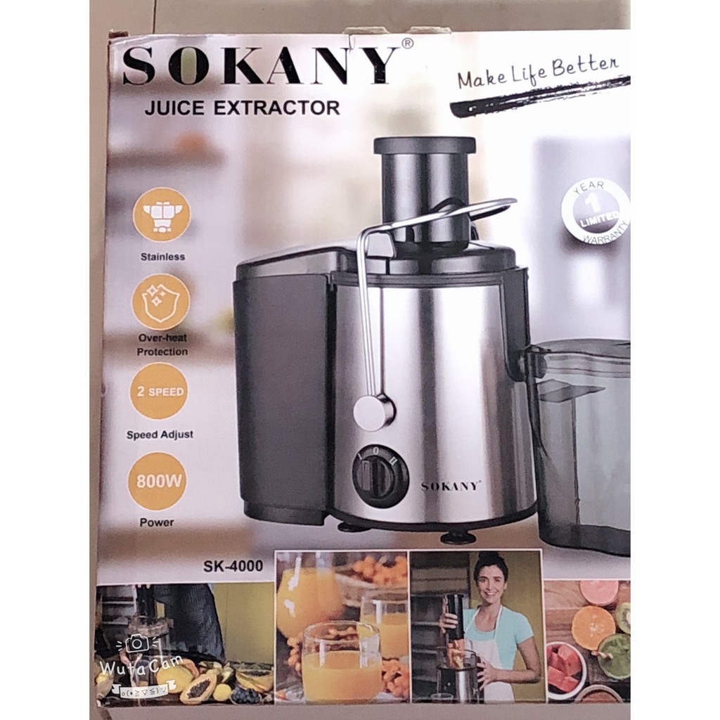 Máy ép trái cây, máy ép chậm SOKANY SK-4000 | Shopee Việt Nam